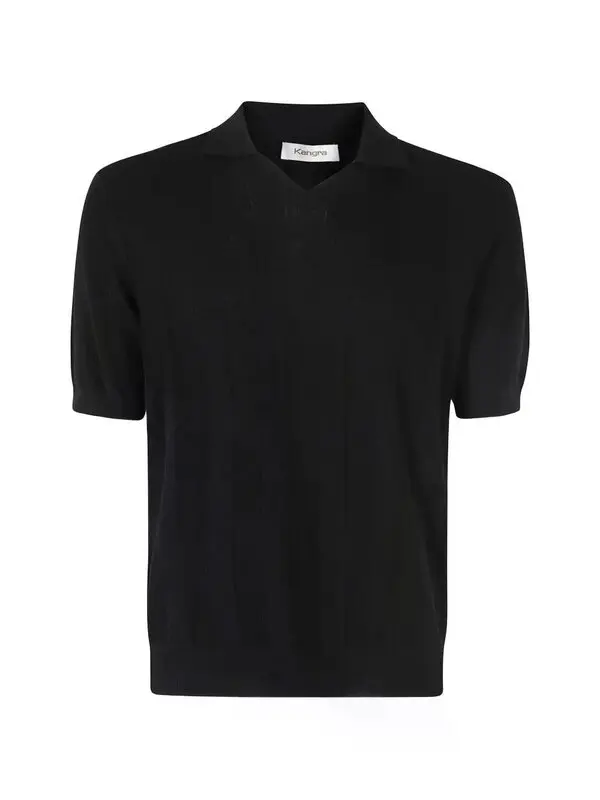 KANGRA Knitted T-shirt - Black