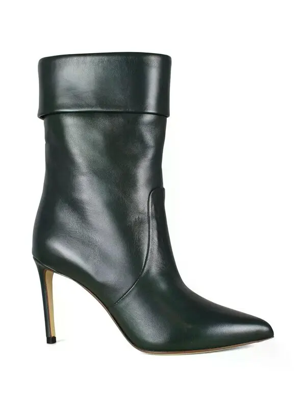 FRANCESCO RUSSO Pointed-toe Leather Boots