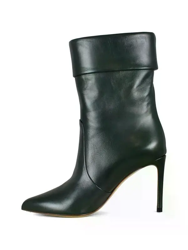 FRANCESCO RUSSO Pointed-toe Leather Boots