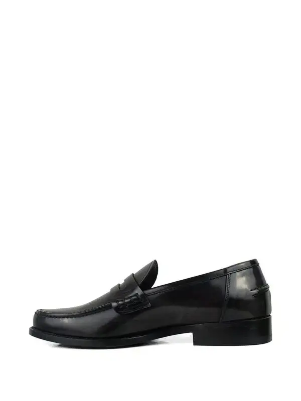 ALBERTO FASCIANI Shiny Leather Loafers