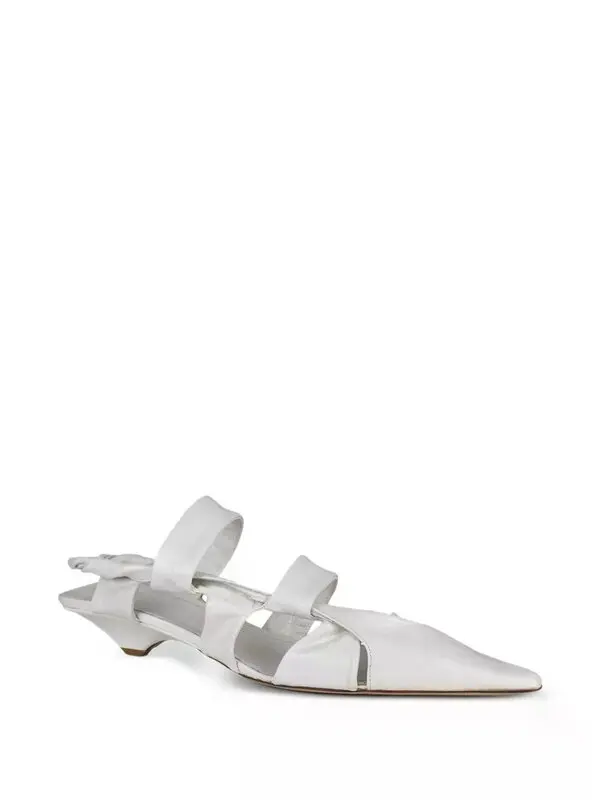 FRANCESCO RUSSO Pointed-toe Cage Pumps