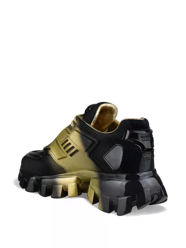 Prada Cloudbust Thunder Rubber Logo Sneakers