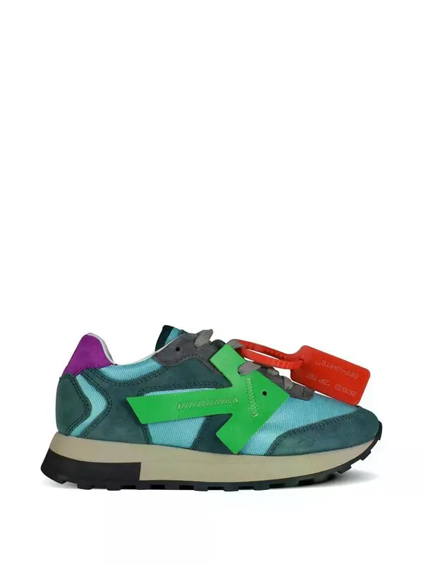 Off-White Hg Runner Arrow Lace-up Sneakers - Blue