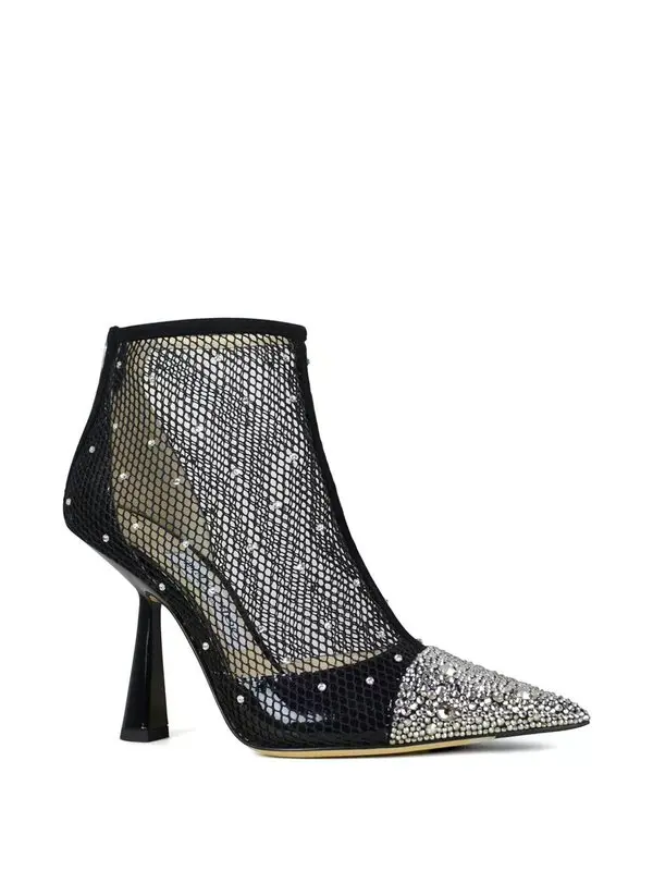 JIMMY CHOO Crystal-embellished Ankle Boots