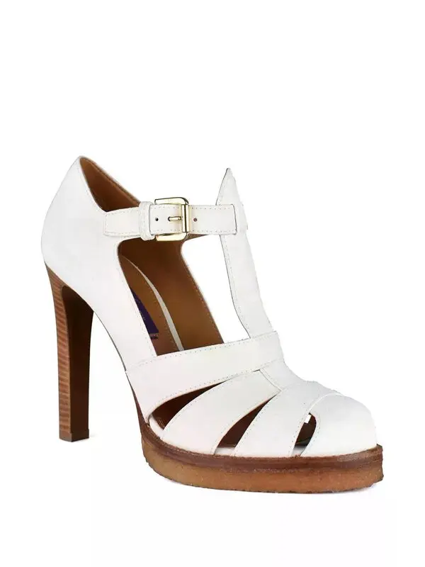 Ralph Lauren Kayda T-strap Platform Sandals