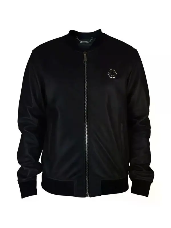 Philipp Plein Logo-plaque Bomber Jacket