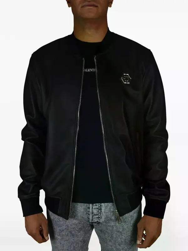 Philipp Plein Logo-plaque Bomber Jacket