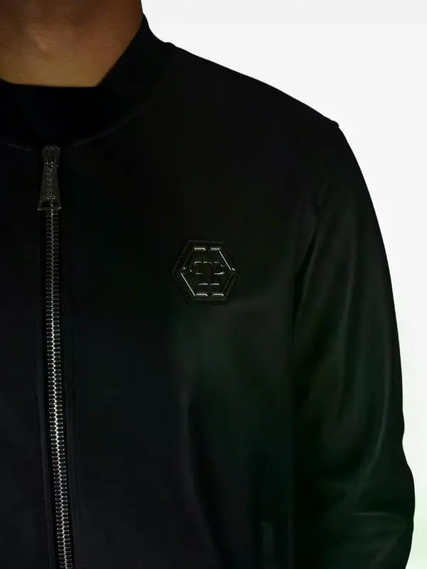 Philipp Plein Logo-plaque Bomber Jacket