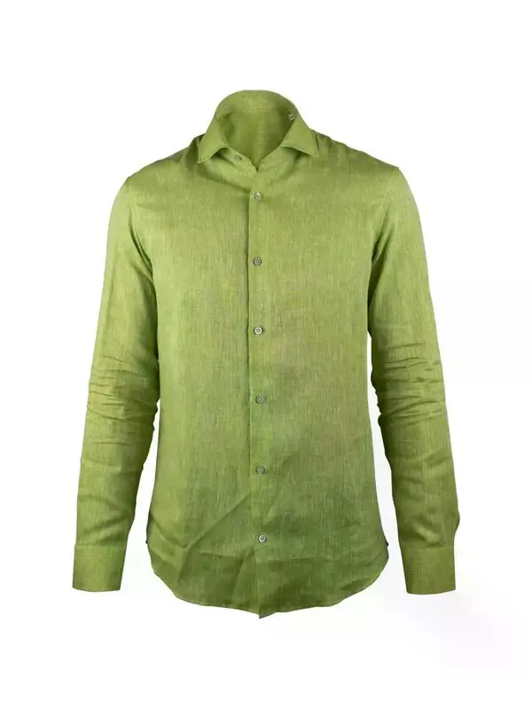 MOORER Buttoned Shirt - Green