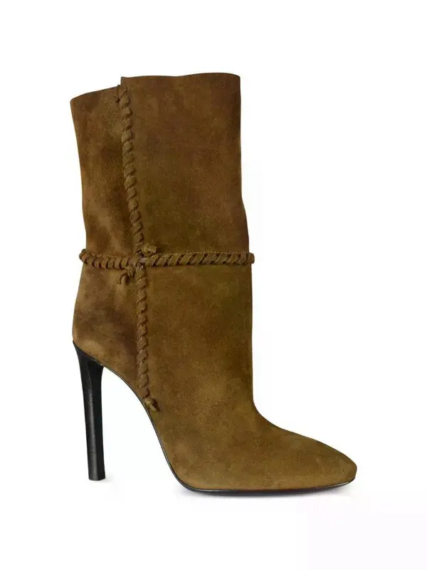 Saint Laurent Lacing Leather Boots