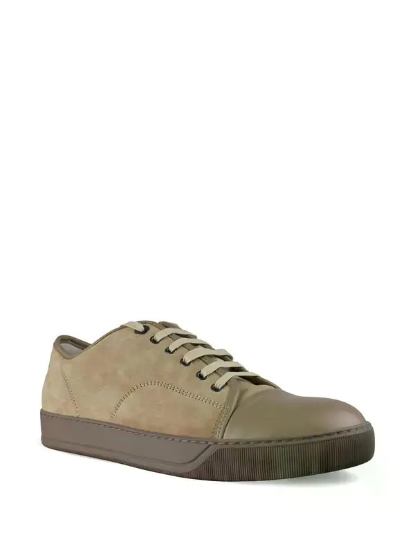 LANVIN Dbb1 Round-toe Suede Sneakers