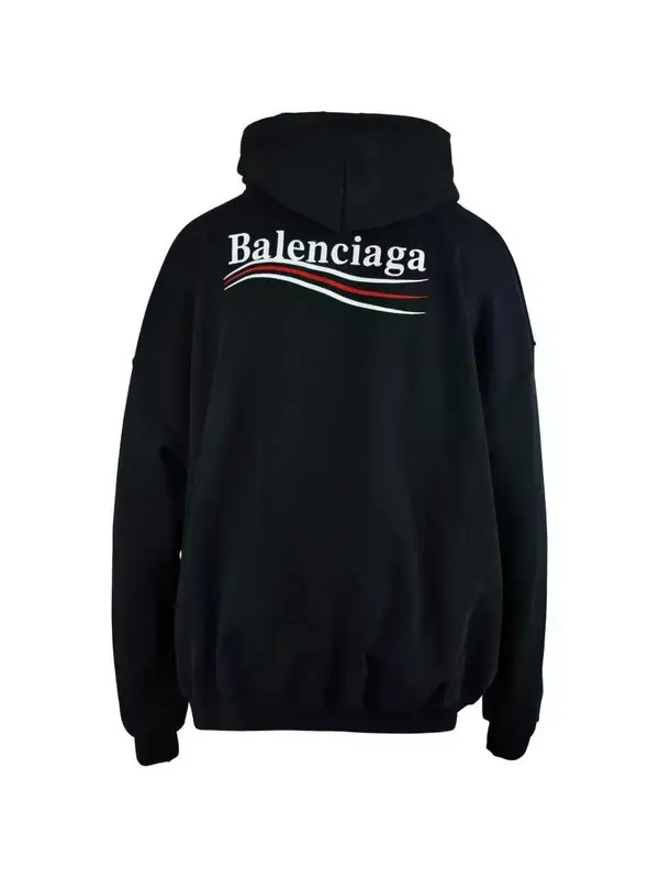 Balenciaga Embroidered Logo Hoodie