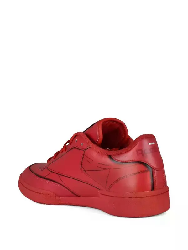 MAISON MARGIELA Project 0 Club C Graphic-print Sneakers