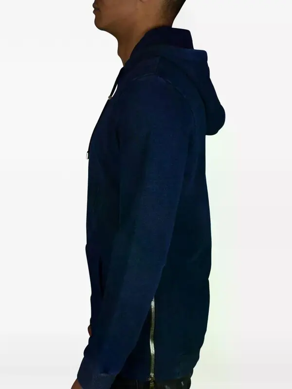 Balmain Embossed Logo Hoodie