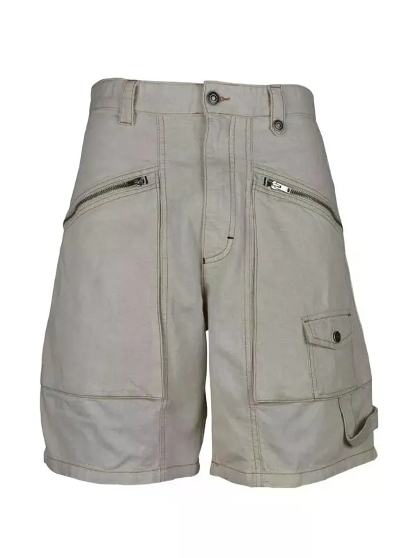 MARANT Zip Pocket Bermuda Shorts - Neutrals
