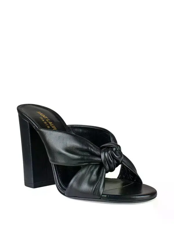 Saint Laurent Loulou Bow-detail Sandals