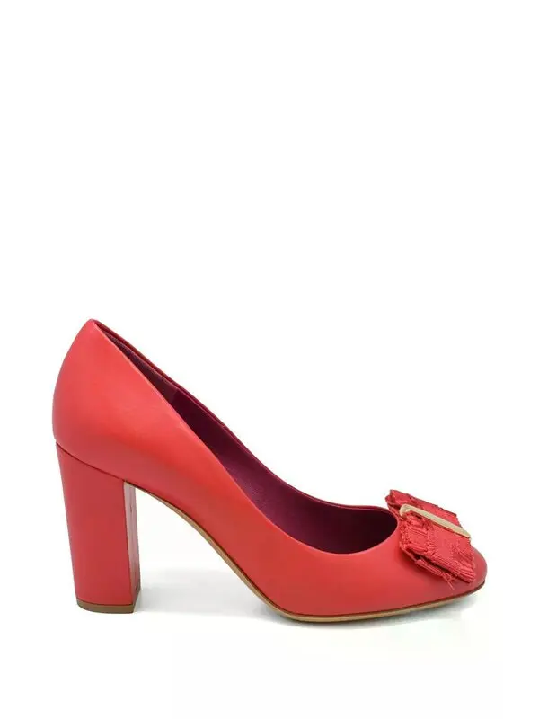 FERRAGAMO Elinda Bow Detail Pumps - Pink