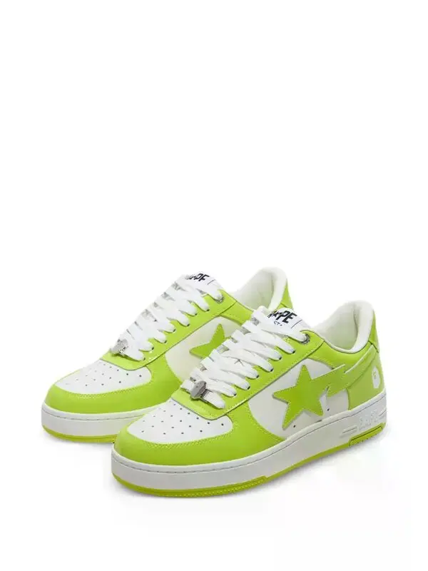 A BATHING APE Sta Leather Sneakers