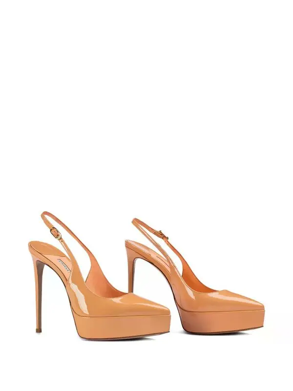 LE SILLA Uma Slingback Pumps - Orange