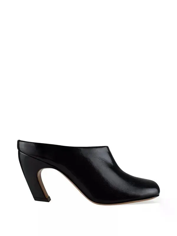 Le Monde Beryl Mica Mules - Black