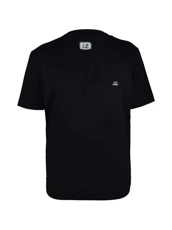 C.P. COMPANY Logo-detail T-shirt - Black