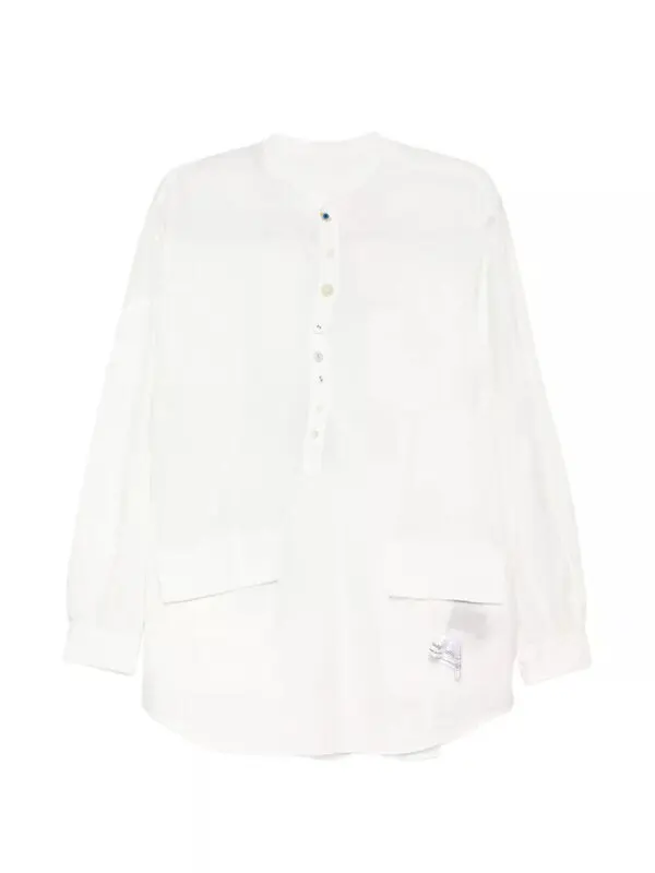Undercover Button-placket Pocket-detail Shirt