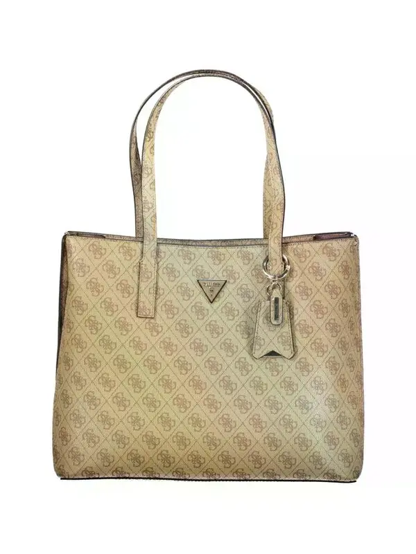 Guess Monogram Pattern Tote Bag