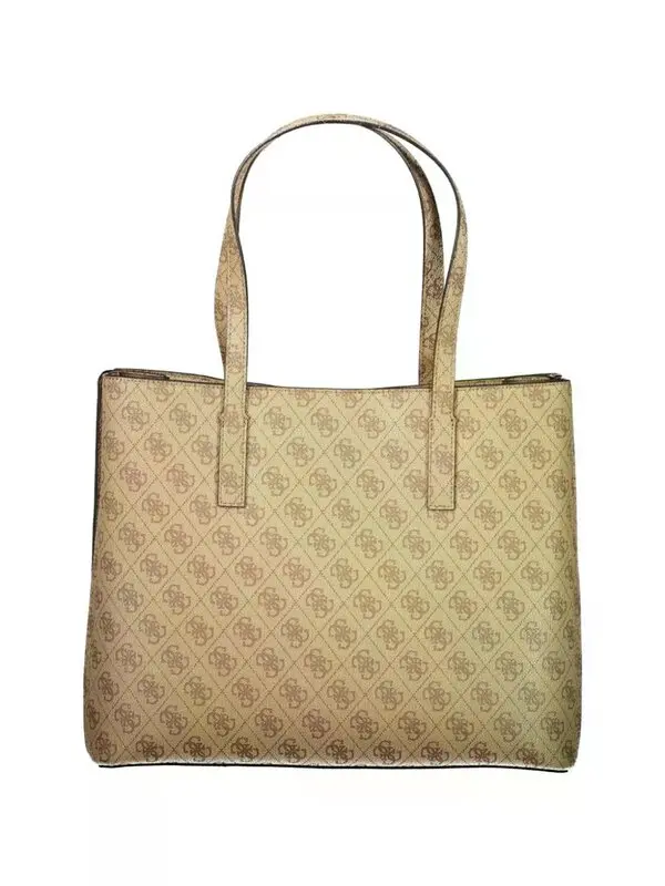 Guess Monogram Pattern Tote Bag