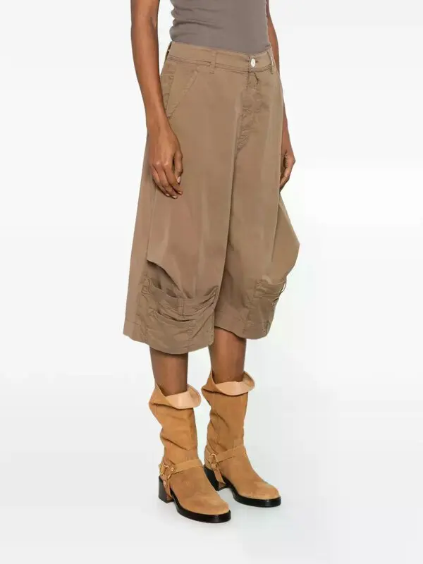High Patch Pocket Trousers