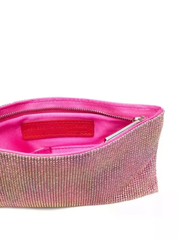 Benedetta Bruzziches Crystal Embellished Shoulder Bag