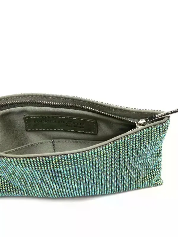 Benedetta Bruzziches Crystal Embellished Shoulder Bag
