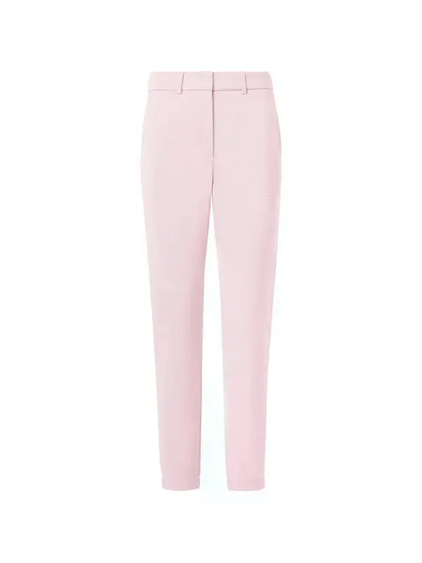 Akris Tailored Trousers With Belt Loops - Pink
