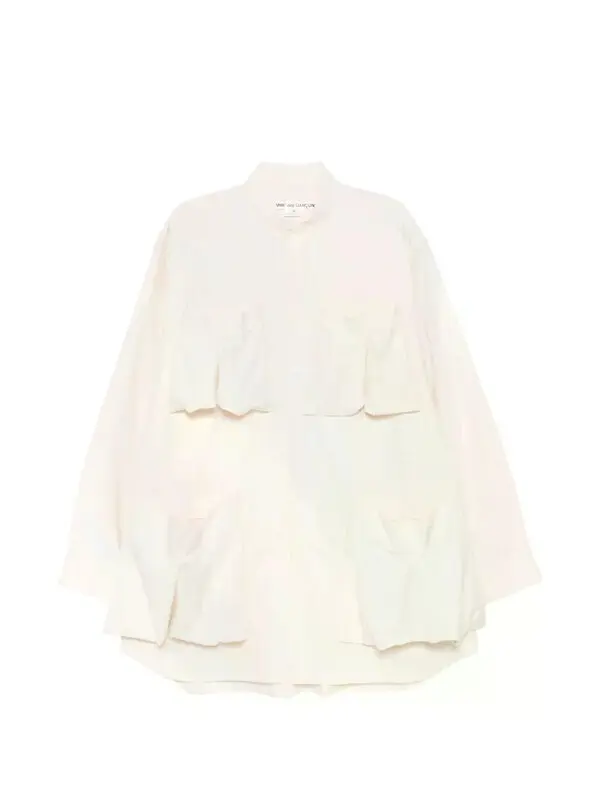 Comme Des Garçons Pleated Pocket Shirt