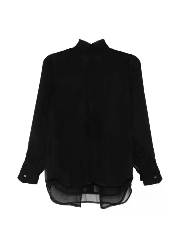 Comme Des Garçons Sheer Effect Shirt