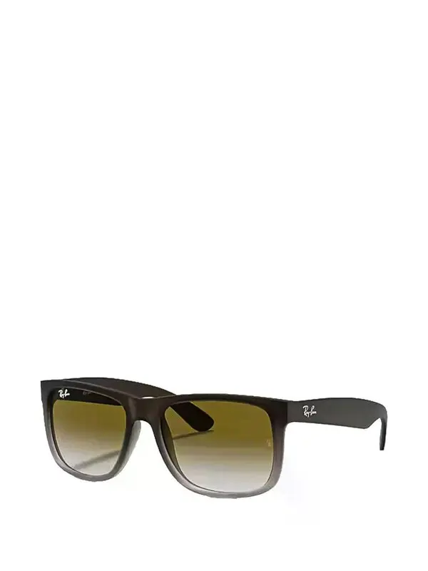 Ray-ban Justin Square-frame Sunglasses - Brown