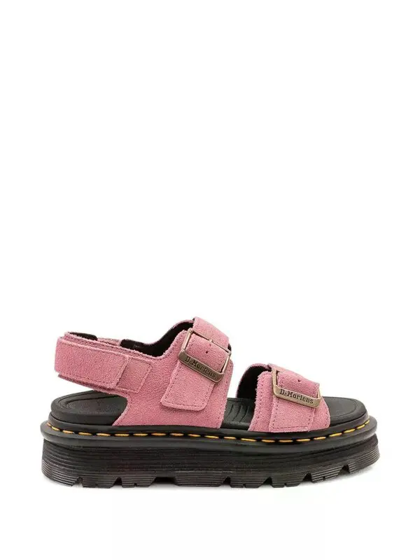 Dr. Martens Zebzag Buckle-strap Sandals - Pink