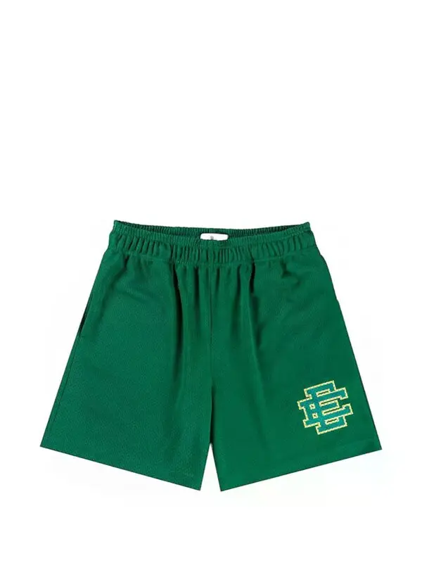 ERIC EMANUEL Logo Detail Track Shorts - Green