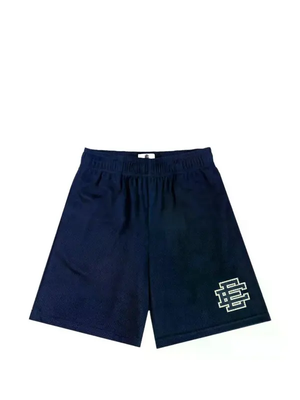 ERIC EMANUEL Logo Print Track Shorts