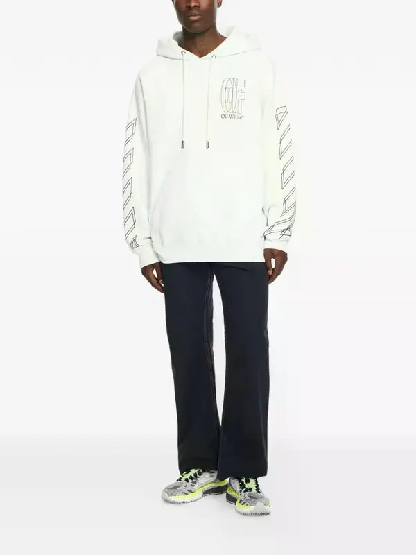 Off-White Relaxed-fit Cotton Trousers