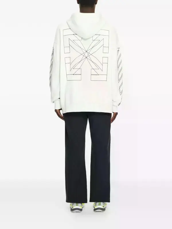 Off-White Relaxed-fit Cotton Trousers