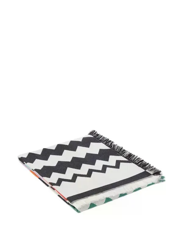 Missoni Best Zigzag-print Fringed Beach Towel