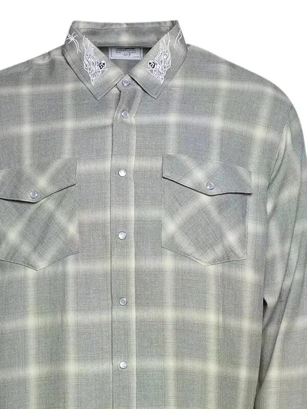 WARREN LOTAS Reaper Japanese Plaid Shirt