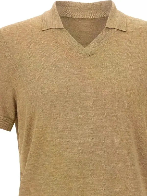 BOSS Fine-knit Silk T-shirt