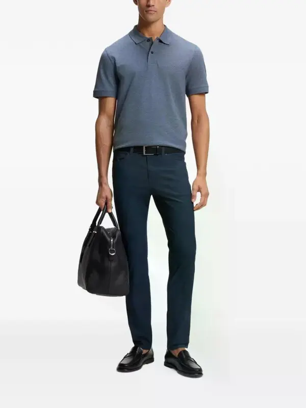 BOSS Pallas Polo Shirt In Cotton Piqué With Embroidered Logo