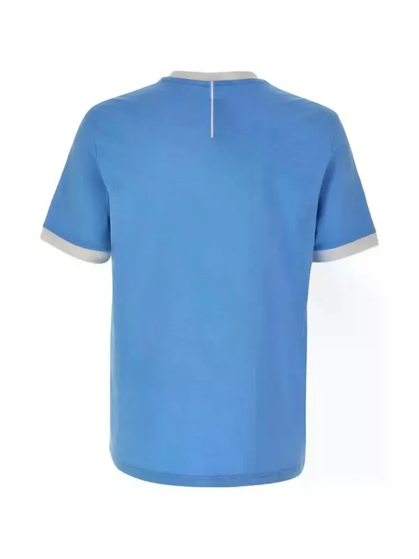 BOSS Logo-patch Contrast-trim T-shirt