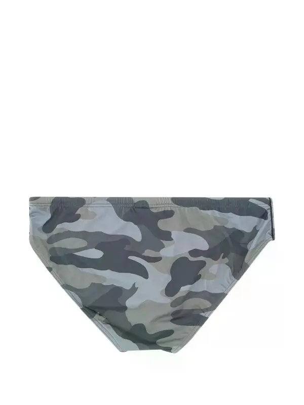MC2 SAINT BARTH Camouflage Print Swim Briefs
