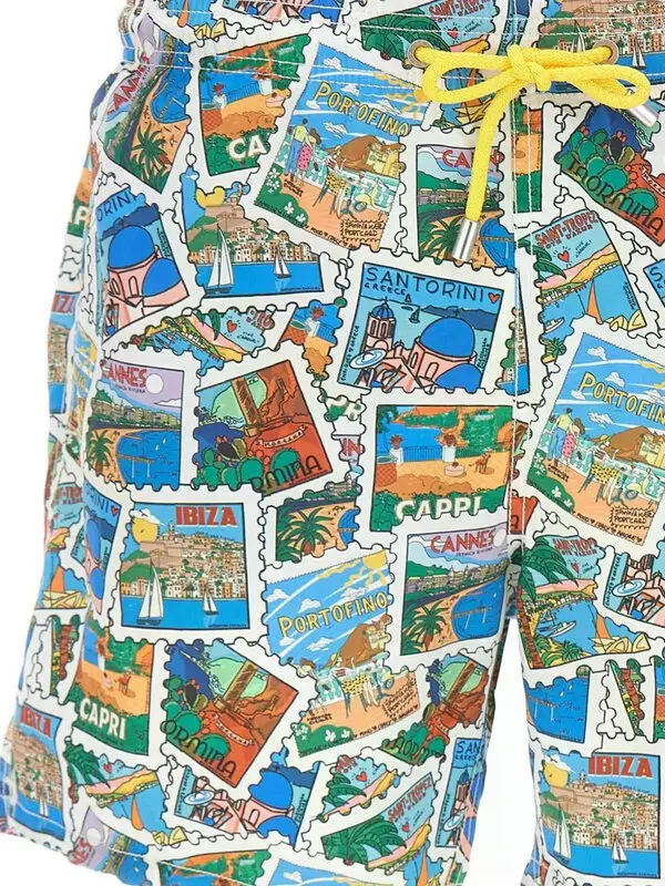 MC2 SAINT BARTH Gustavia Printed Swim Shorts