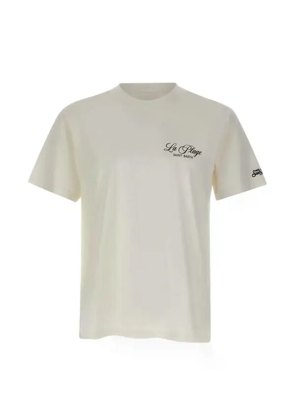 MC2 SAINT BARTH Portland La Plage T-shirt - Neutrals