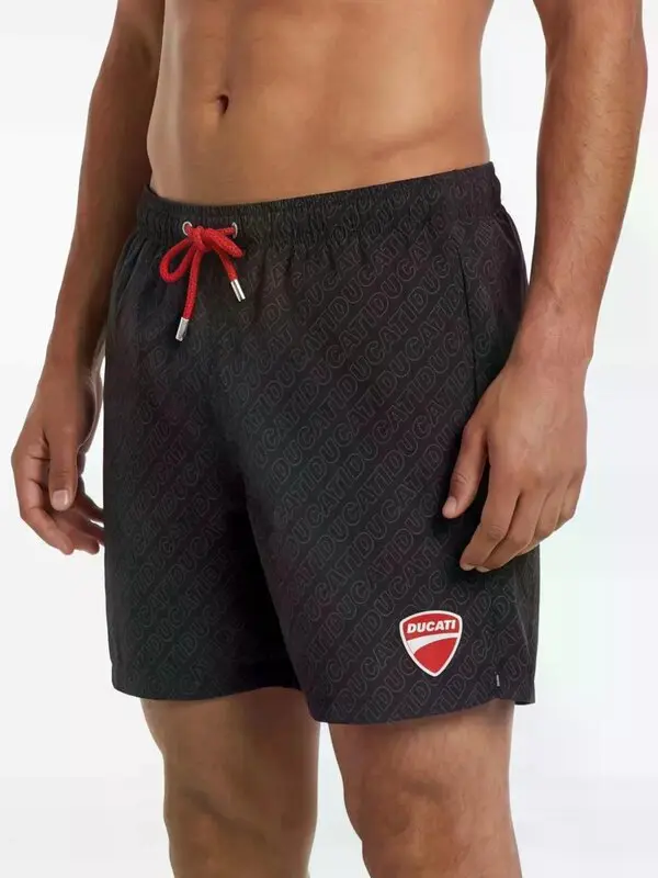 MC2 SAINT BARTH Ducati Logo Swim Shorts