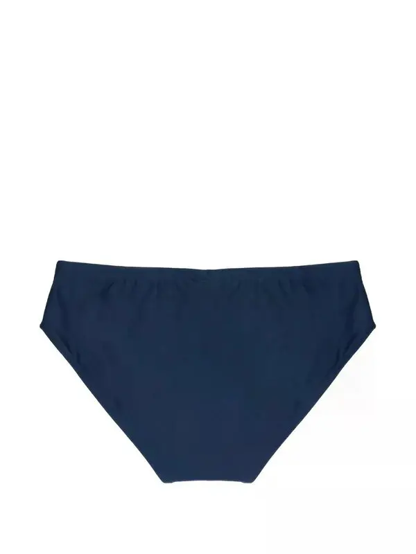 MC2 SAINT BARTH Cayo Logo-patch Swim Briefs - Blue